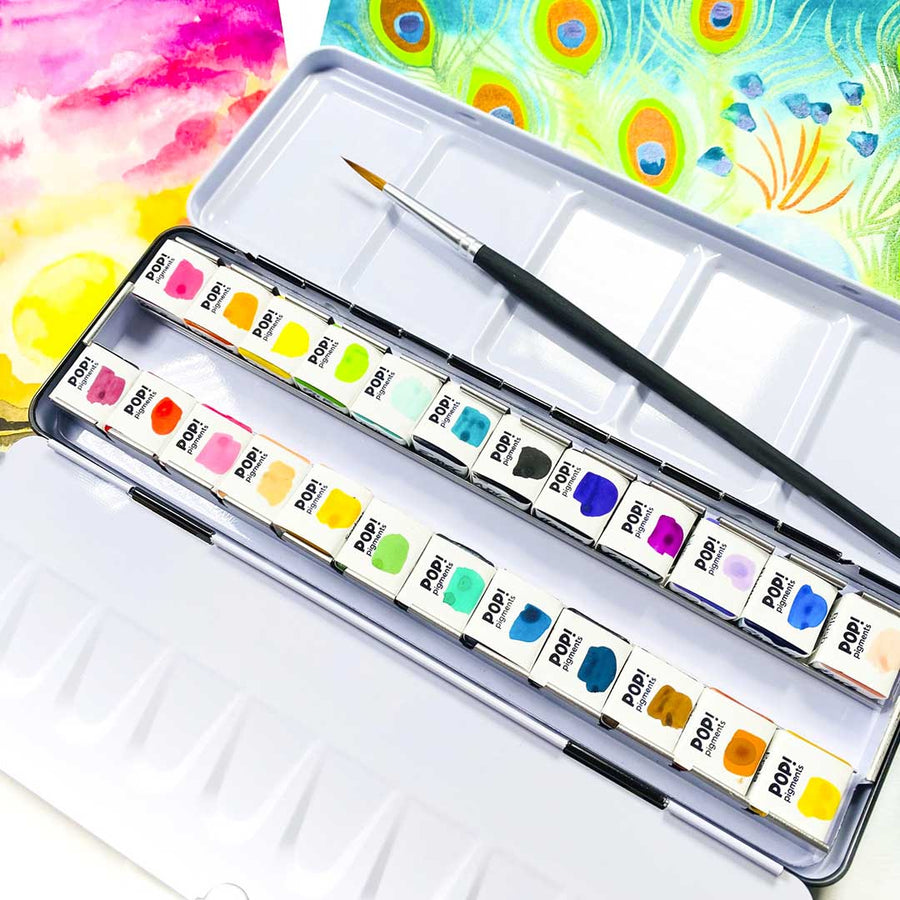 24 color exploded palette – Boutique Madolaine