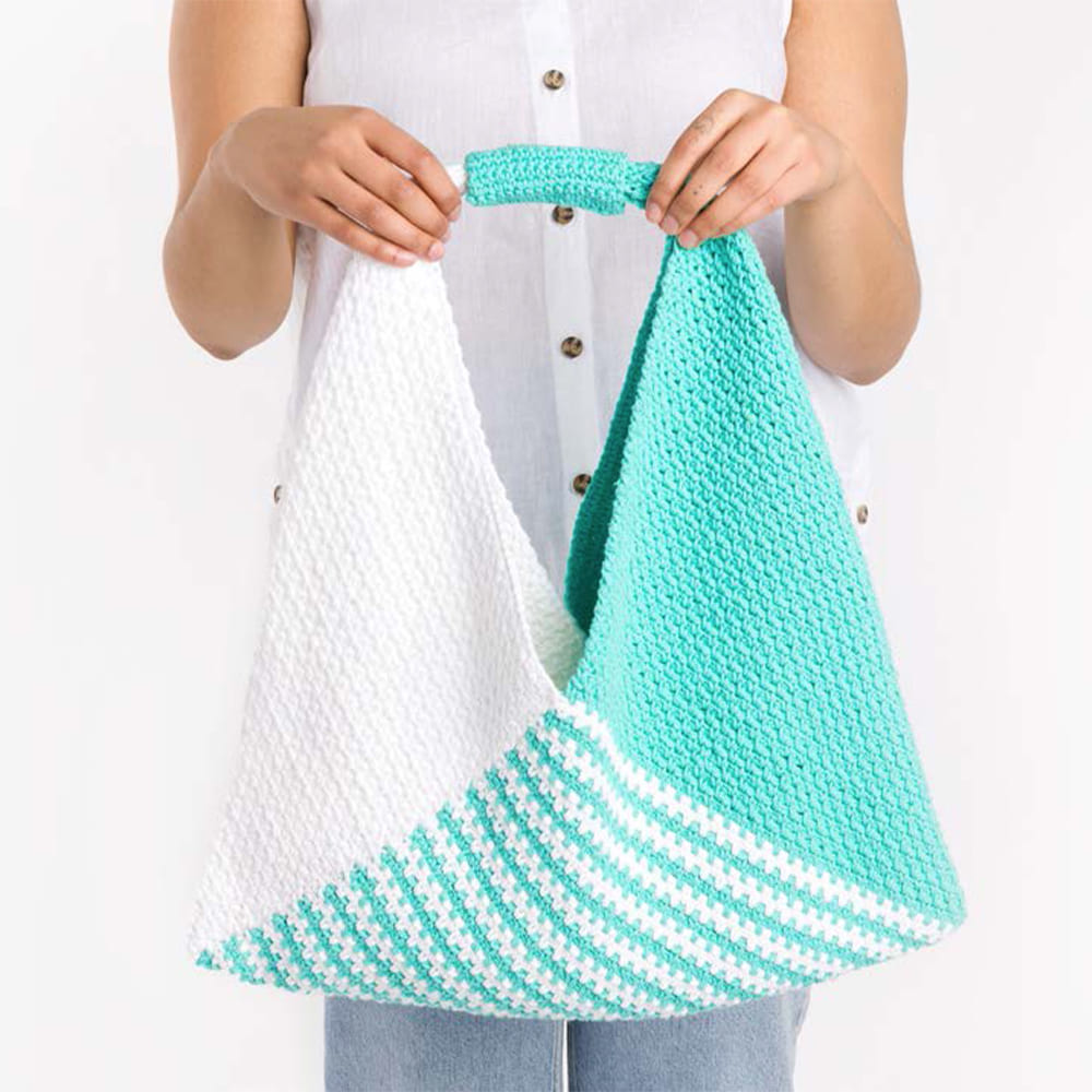 Patron Crochet Totally Triangular tote (anglais seulement) – Boutique ...