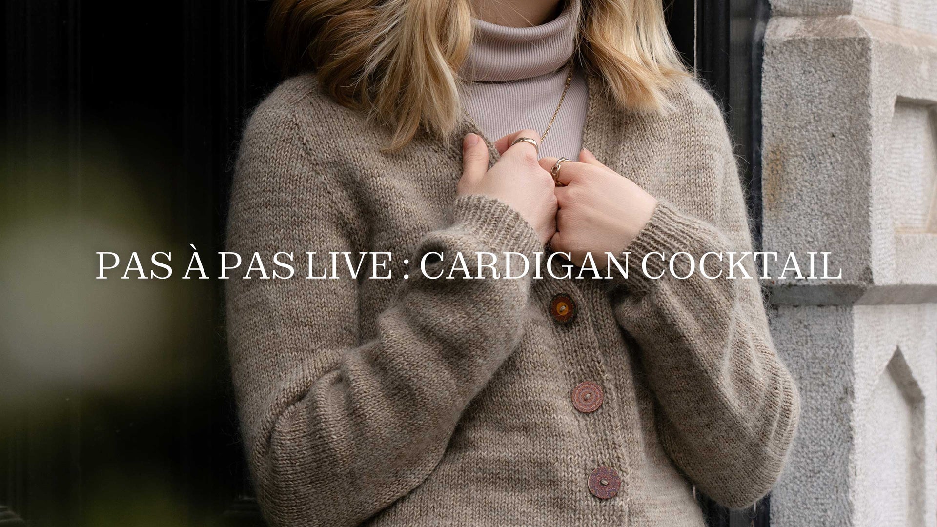 Pas à pas - Cardigan Cocktail – Boutique Madolaine